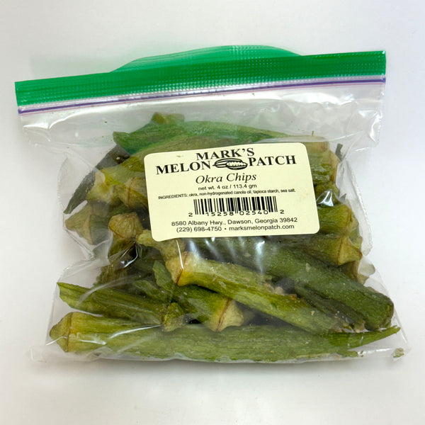 Okra Chips – Mark's Melon Patch